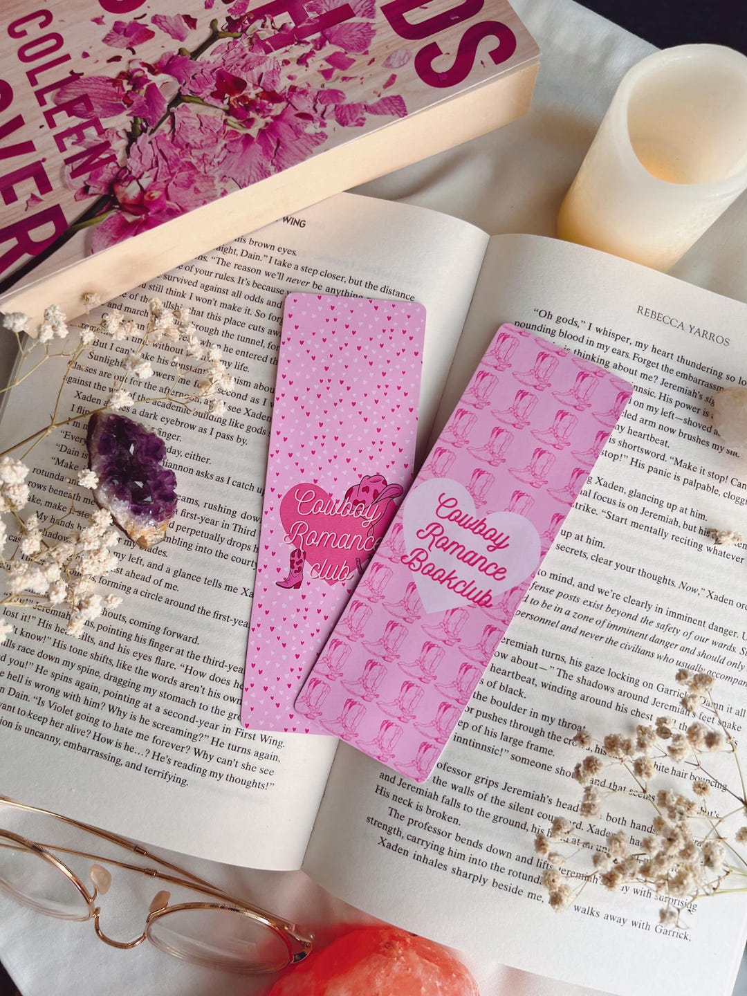 Cowboy Romance Bookmark | Cowgirl Western Bookmark | Book Lovers ...