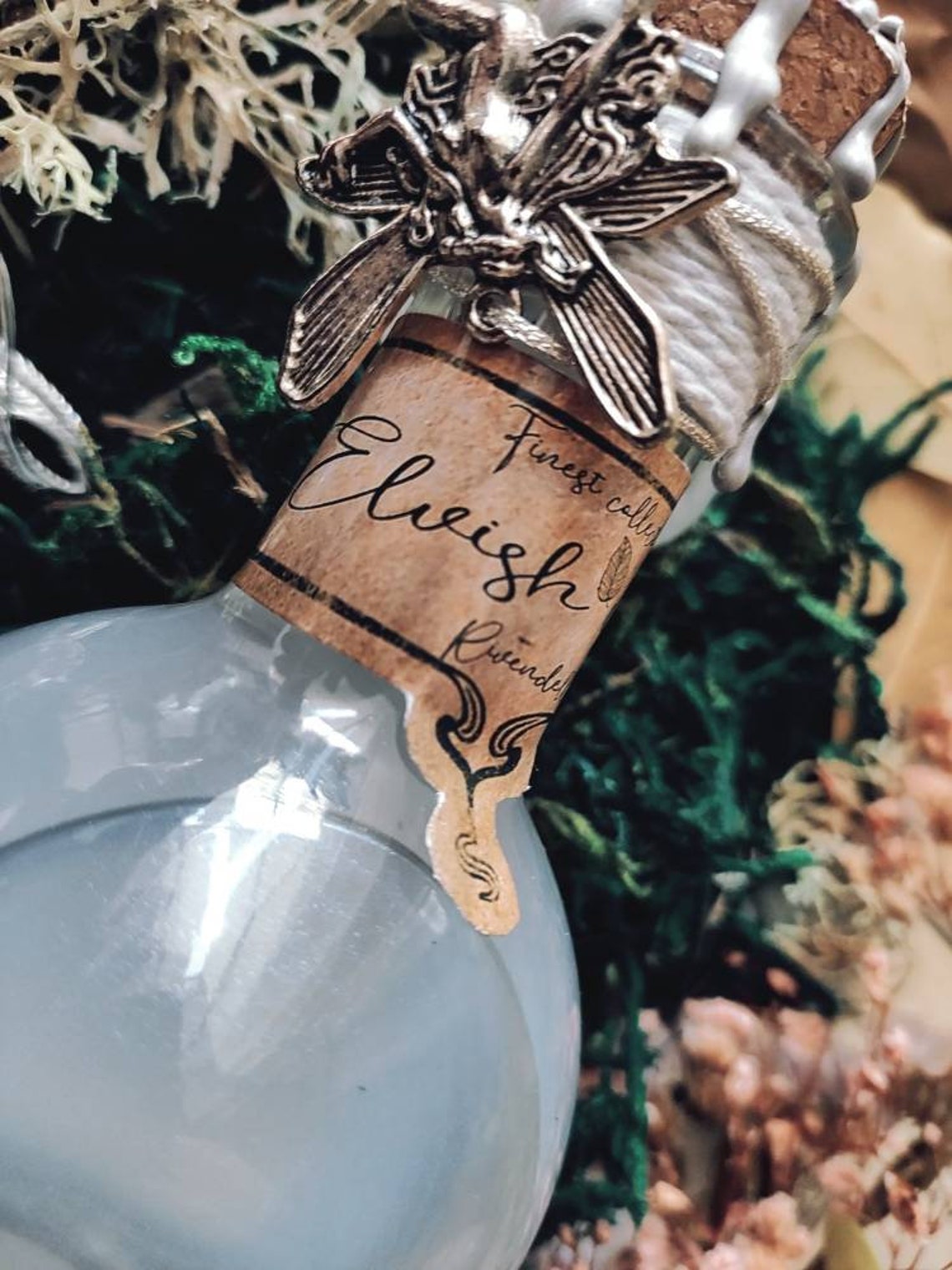 Elvish Wine From Rivendell Lord of the Rings Decorapothecary - Etsy