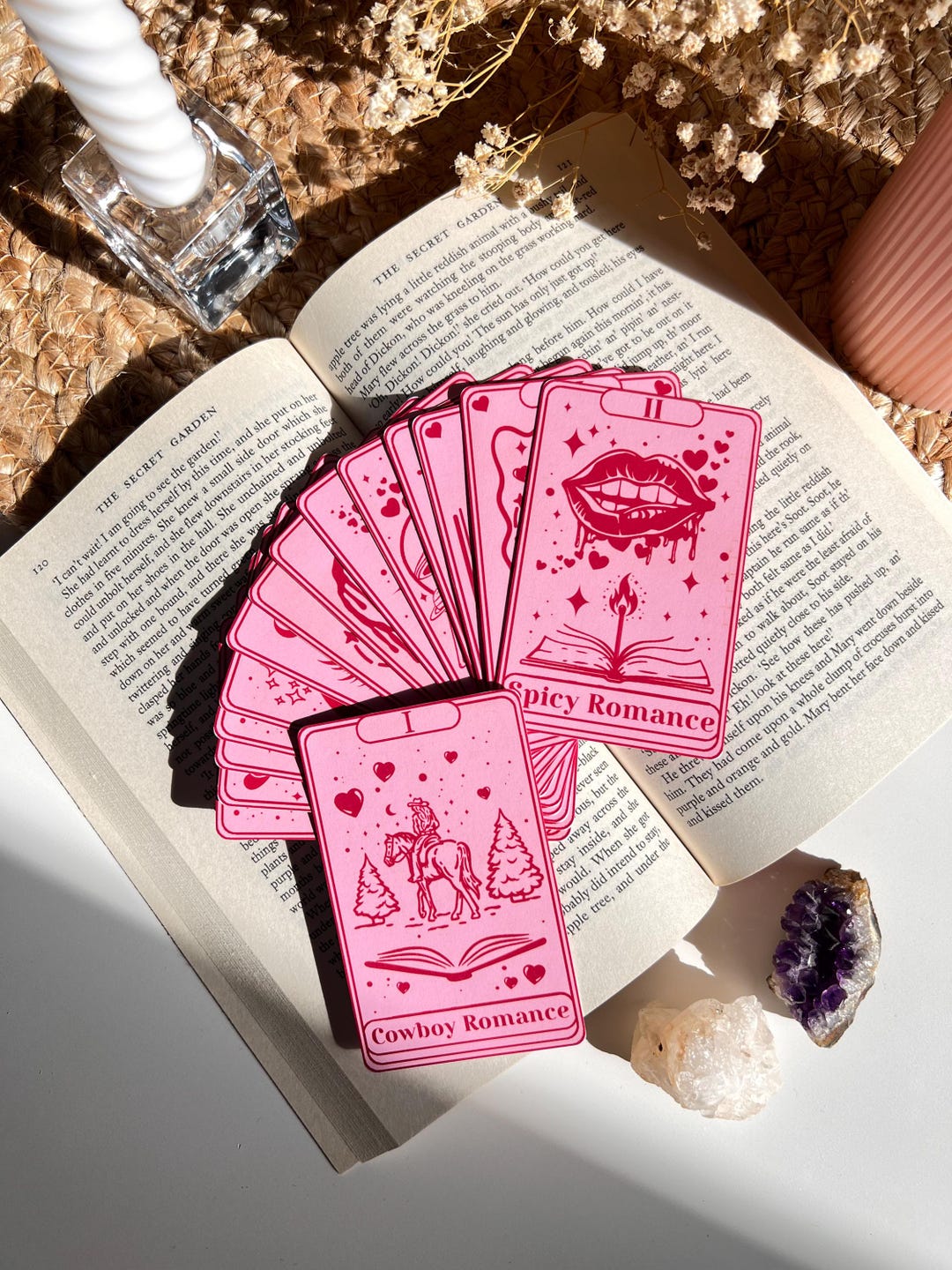 Romance Book Tropes Cards | TBR Cards | Romance Edition | TBR Prompt ...