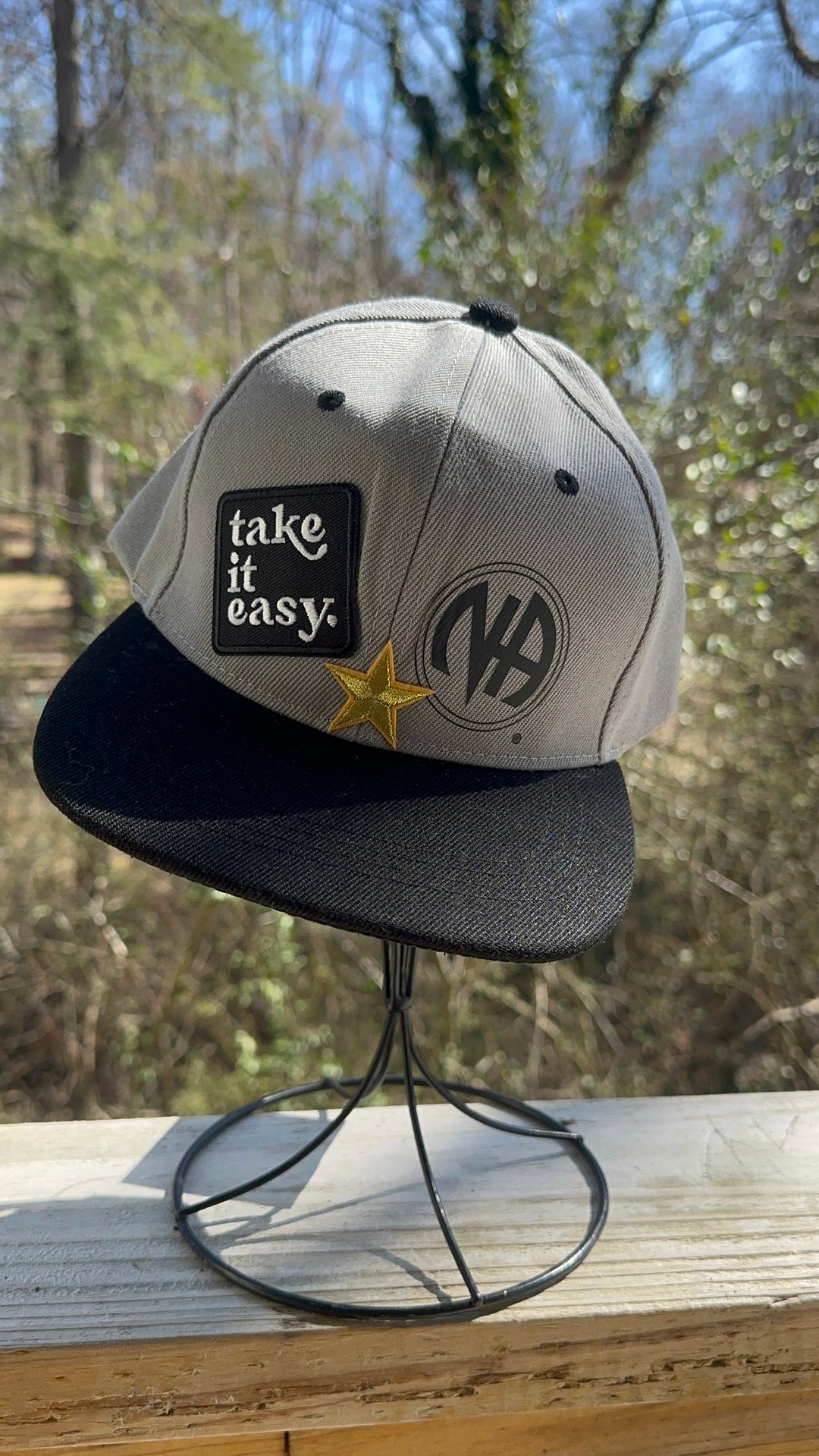 Narcotics Anonymous Custom Flat Bill Snapback Patch Hat custom Patches ...