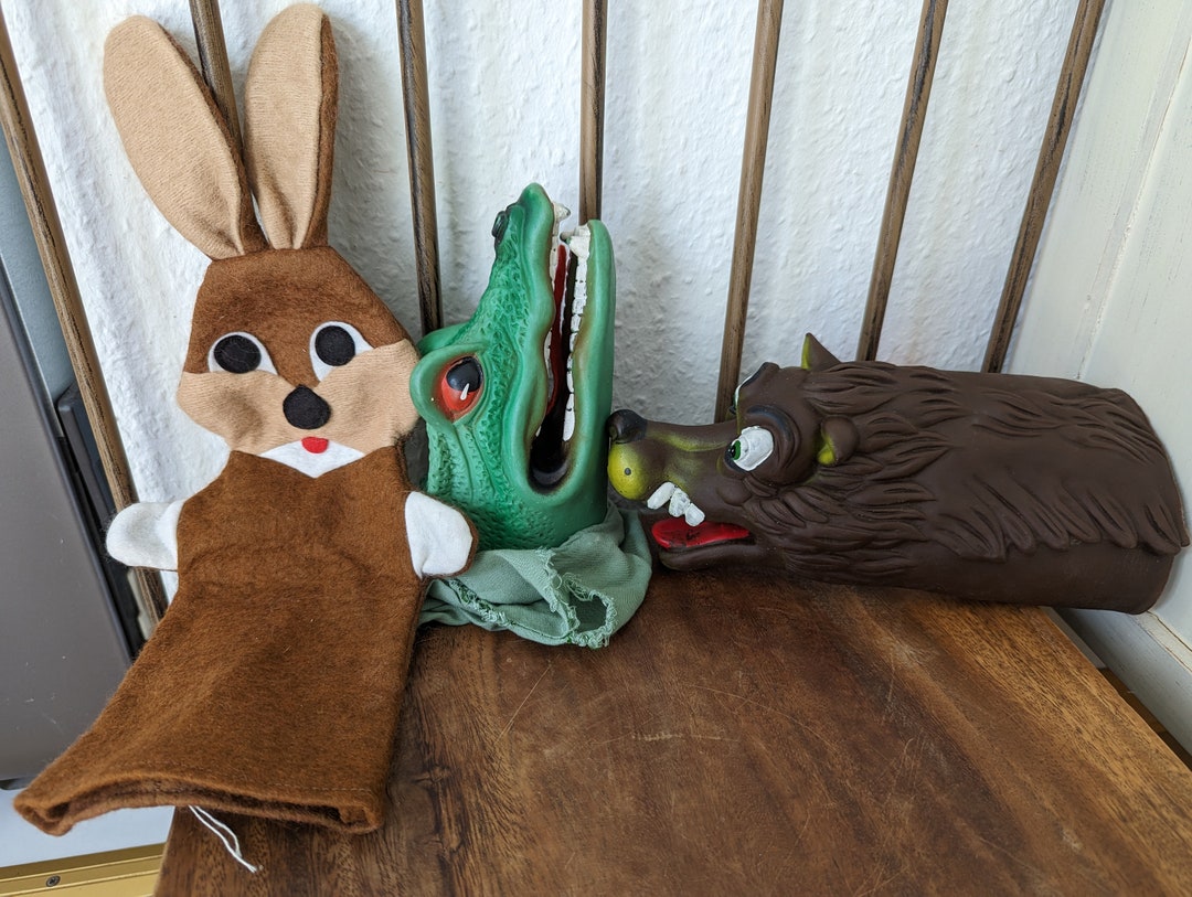 Vintage Hand Puppets for Puppet Theater DDR - Etsy