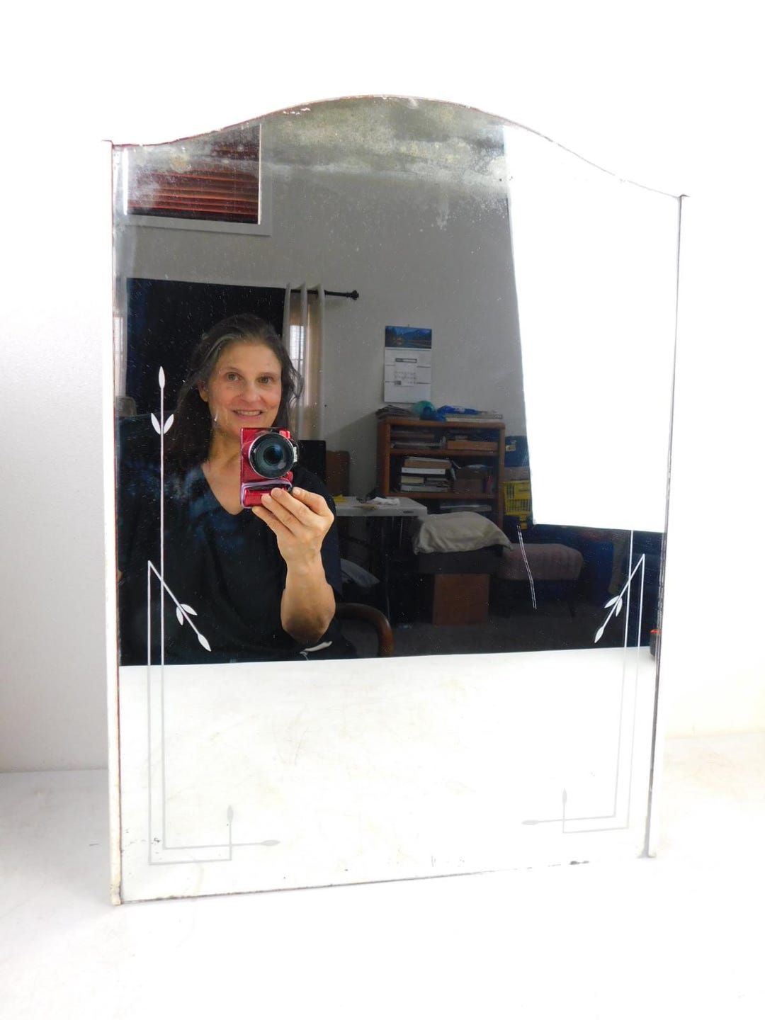 Bathroom Medicine Cabinet W Mirror - Wall Hanging Tombstone Arched ...