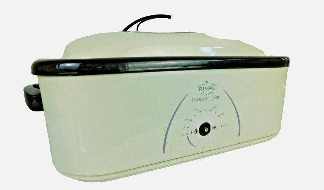 Slow Cooker Roaster Pot Electric Rival Large 16 QT Large Roaster ...