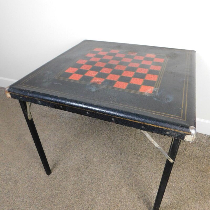 Antique Game Table - Etsy