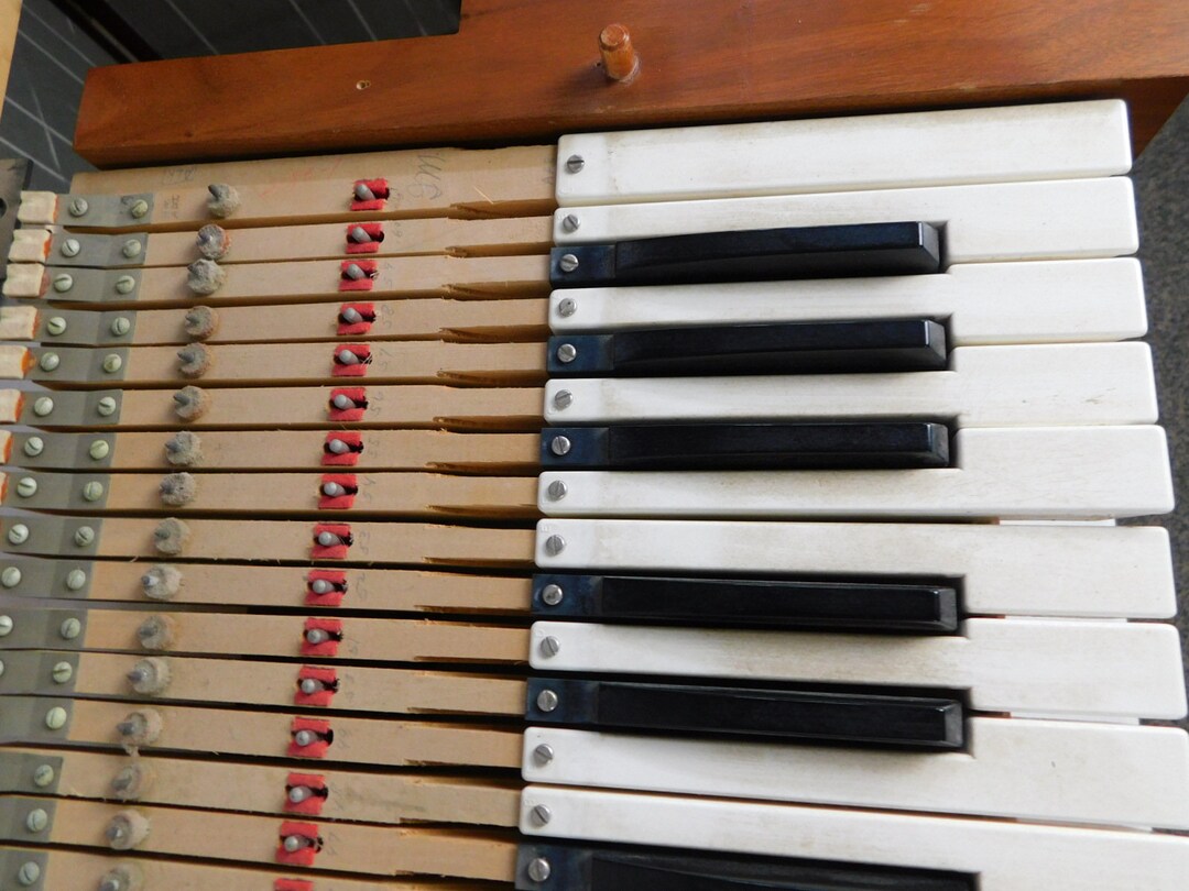 COMPLETE Organ Upper Lower Keyboards 1960s Vintage Allen 5560 Hammond ...