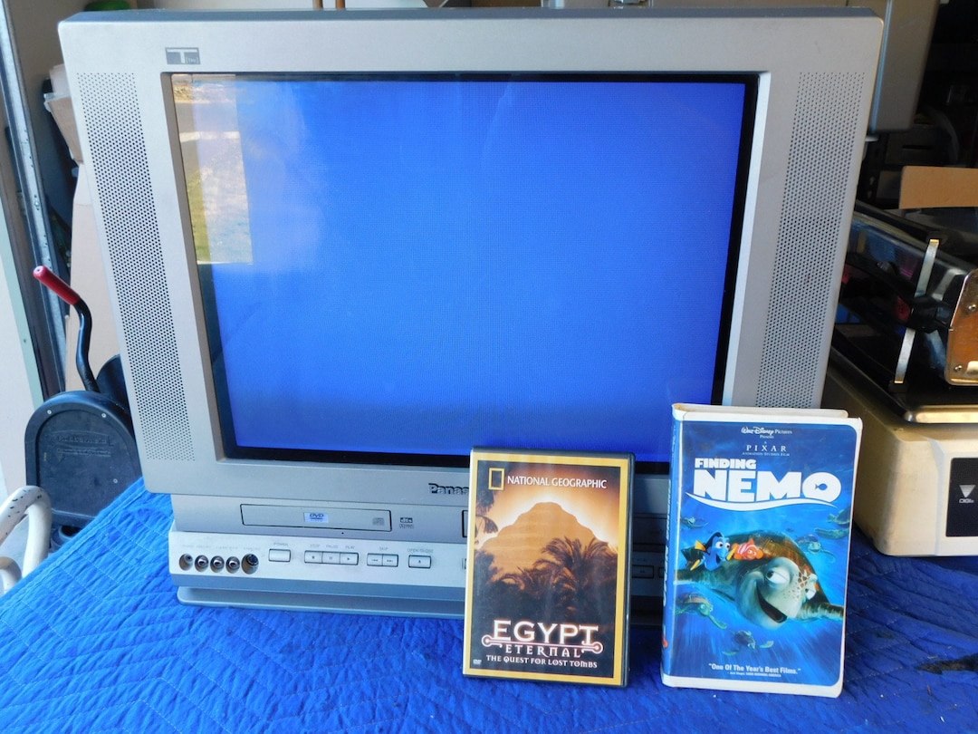 Panasonic 21 TV DVD Vcr Combo Excellent Sound Tested - Etsy