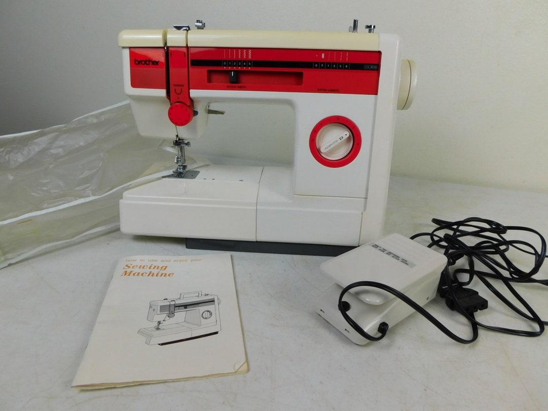 Brother VX-808 Sewing Machine W Manual Complete Portable Easy Sew ...