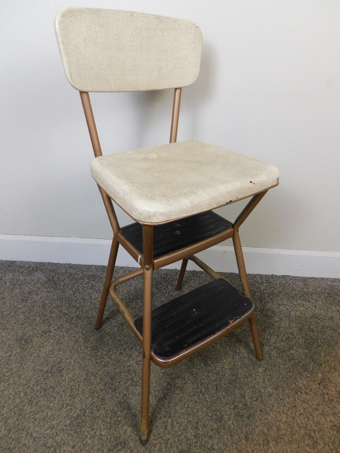 1950s Cosco Kitchen Stool W Step Ladder EASY Lift up Seat All in One - Etsy