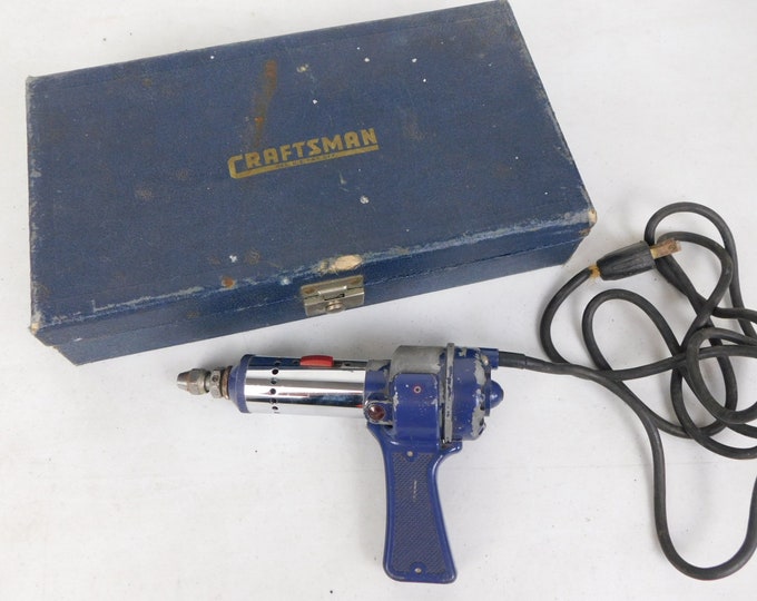 Drafting Tool Vintage Craftsman Rotary Tool With Case Model # 117.2102 ...