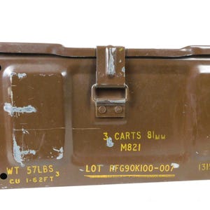 Large Industrial Heavy Duty Ammo Box 25x13x8 Chest Trunk Storage ...