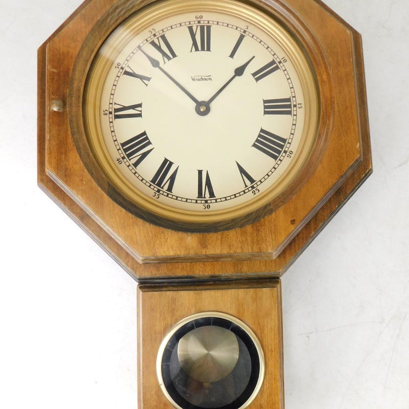 Antique Pendulum Wall Clock - Etsy