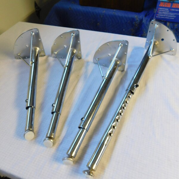 Chrome Table Legs - Etsy