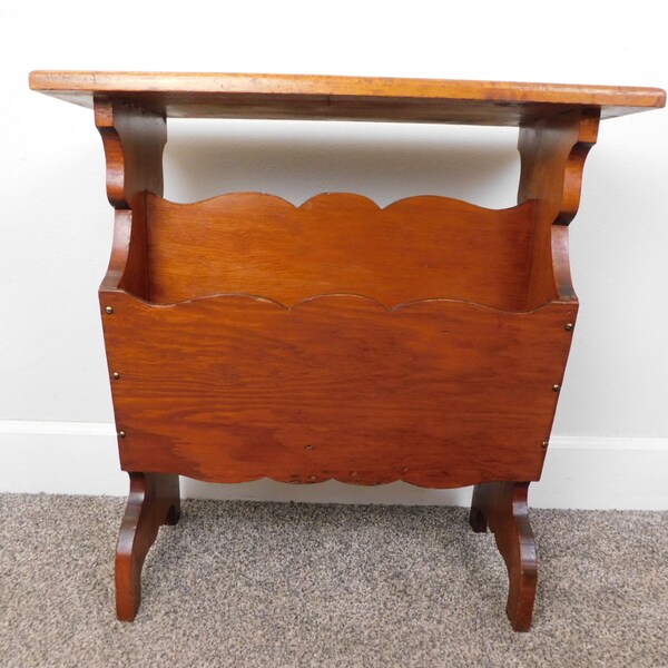 Magazine Rack Table - Etsy