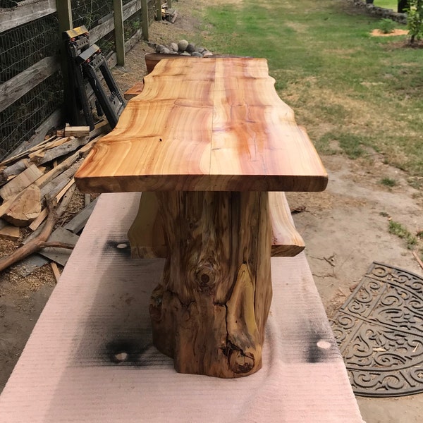 Live Edge Table Legs - Etsy