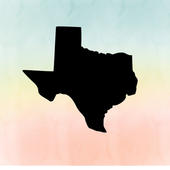 Texas SVG Lone Star State Texas DXF Texas PNG Texas Cut | Etsy