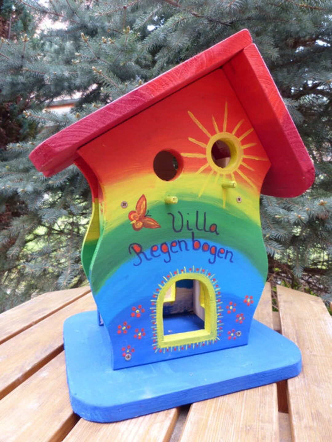 Large Birdhouse Nest Box Bird Villa Birdhouses - Etsy