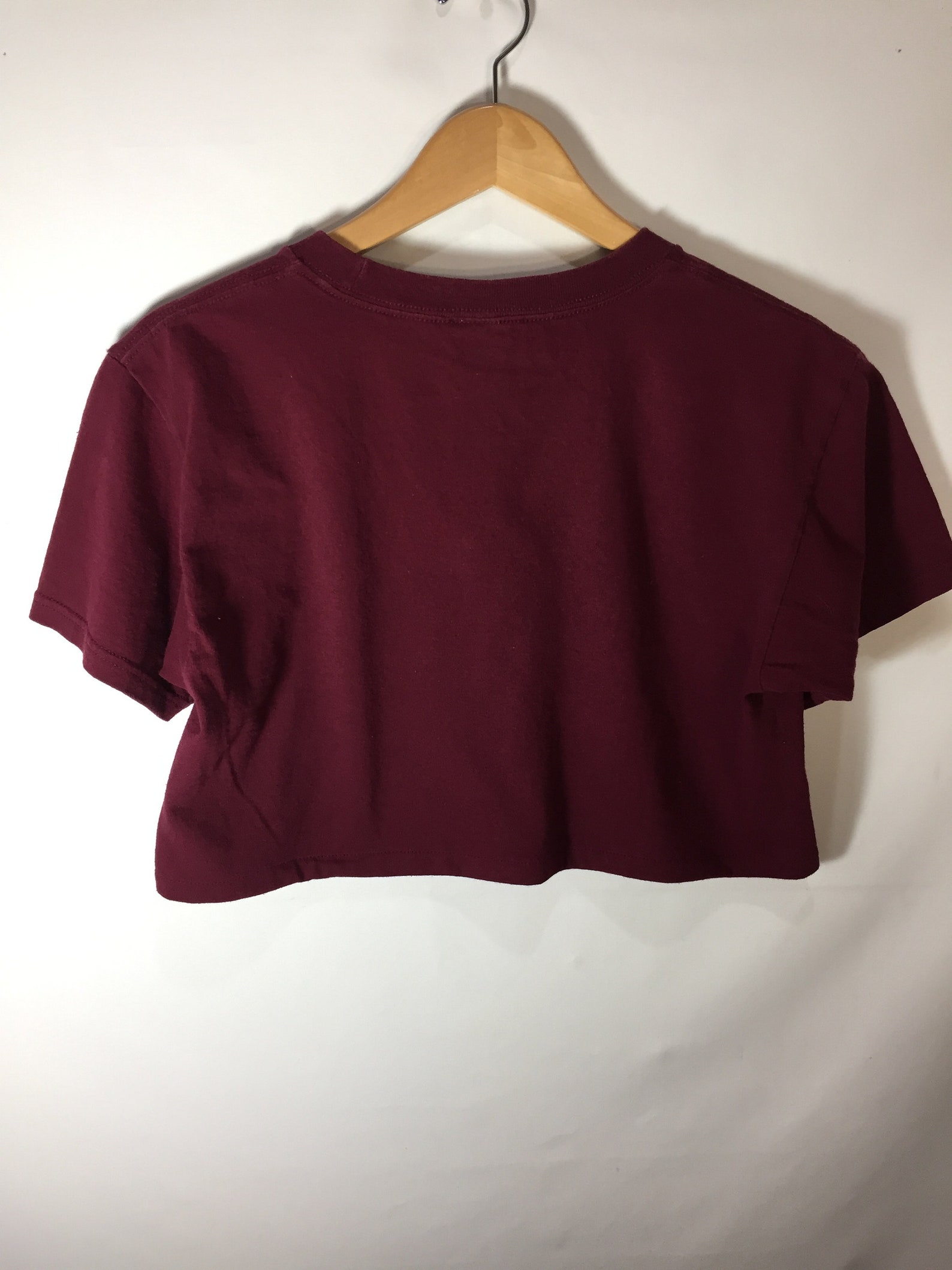 Basic Crop T-shirt - Etsy