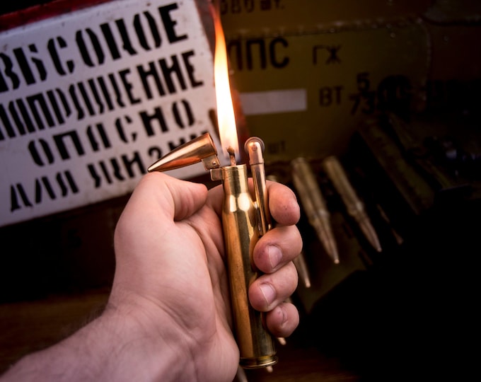 Metro 2033 Lighter - Bullet Lighter - Trench Art - Metro Exodus ...
