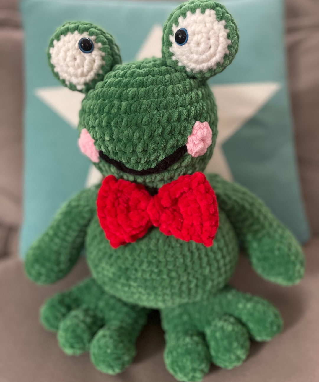 German Pattern Häkelanleitung Fridolin Frosch Der - Etsy