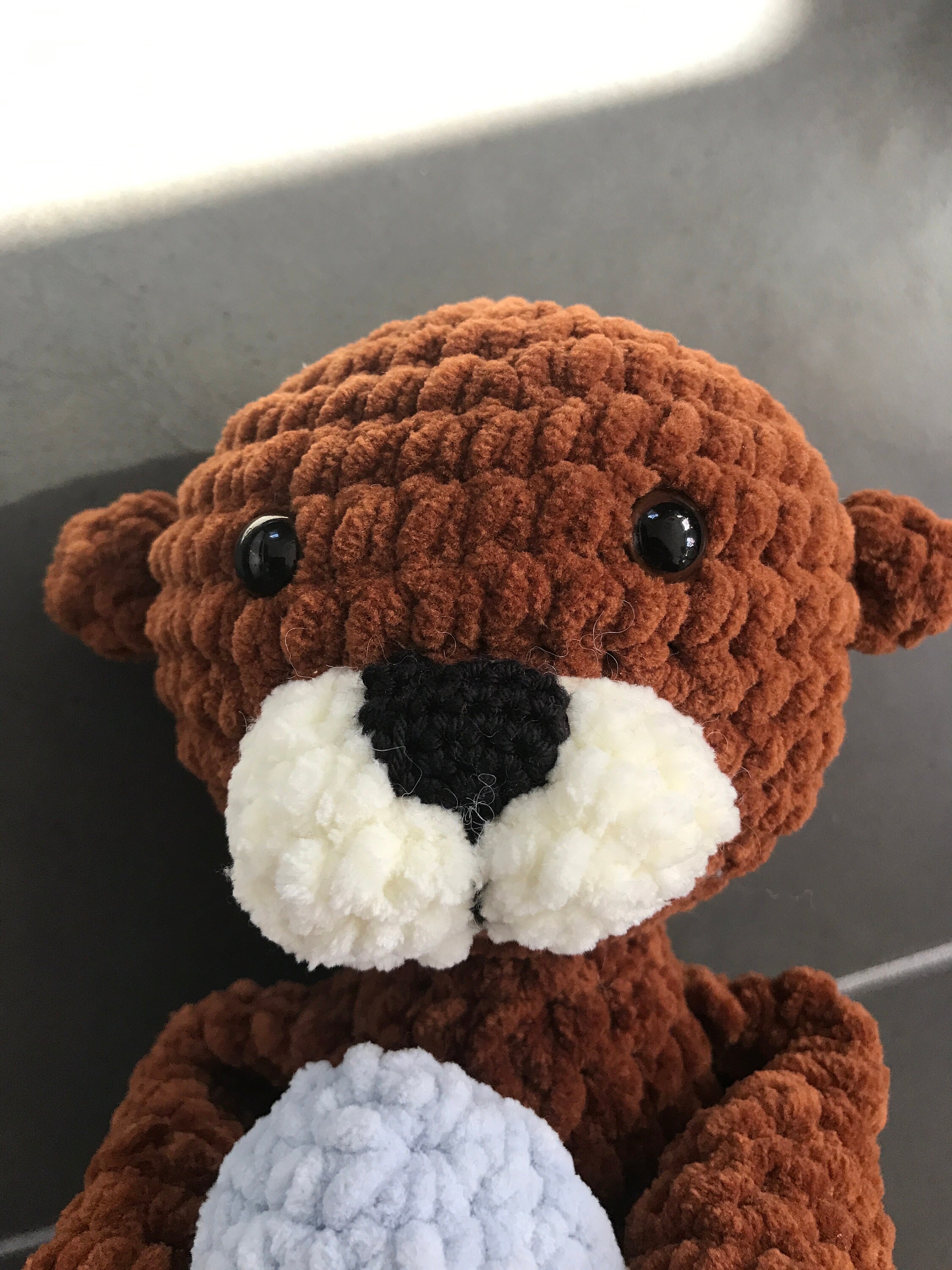 German pattern only - Häkelanleitung Otti - der Otter - zum nachhäkeln ...
