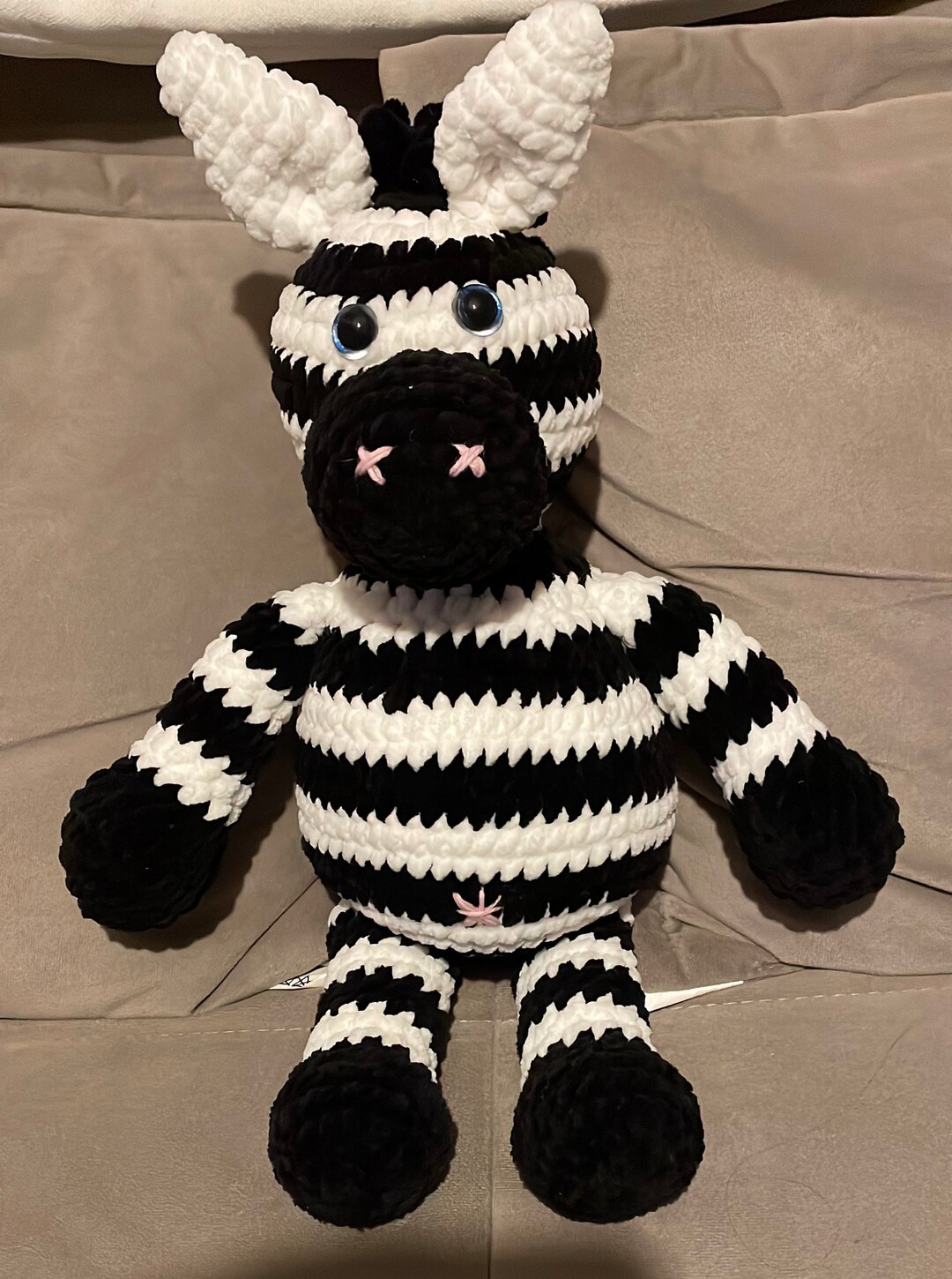 German Pattern Only Zuse, Das Kleine Zebra Ausführliche Häkelanleitung ...