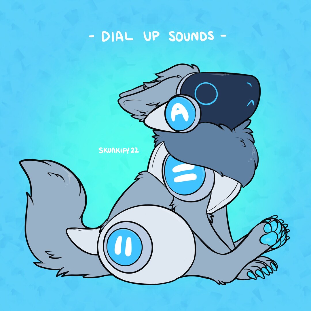 Dial up Sounds Protogen YCH - Etsy