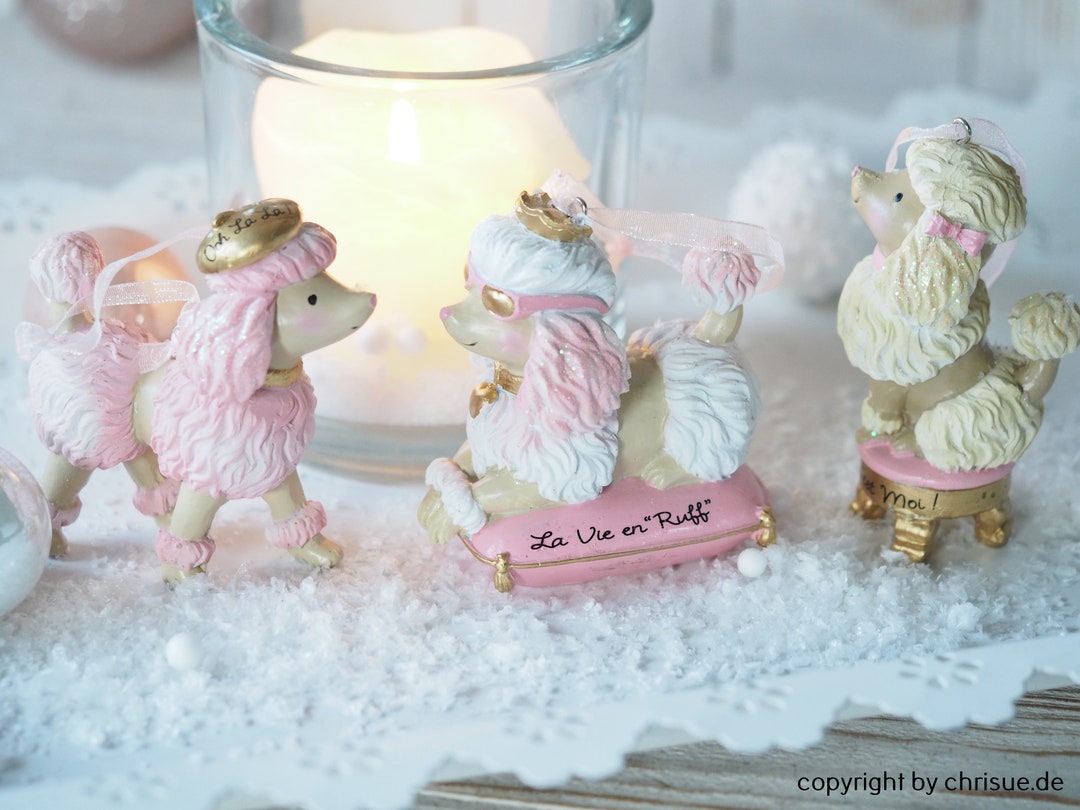 Deko Hund Pudel - Etsy.de