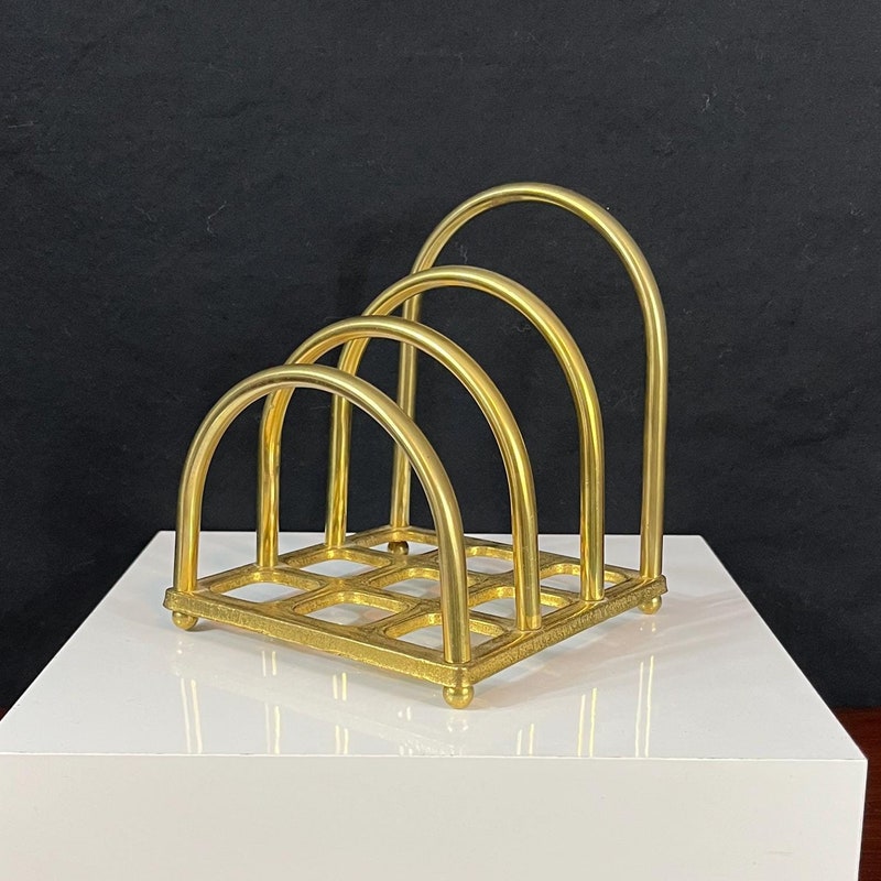 Brass Letter Holder - Etsy