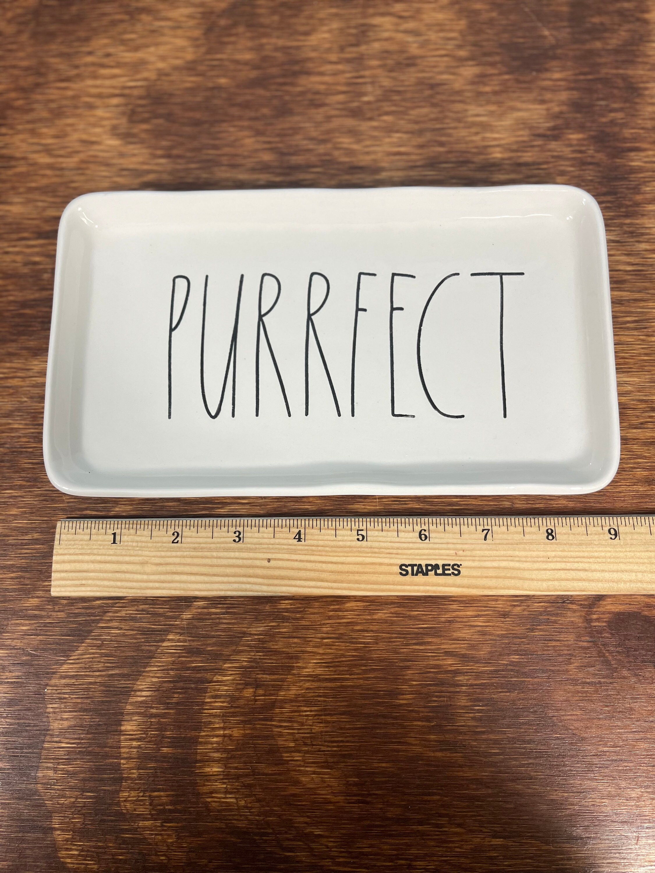 Rae Dunn Artisan Collection by Magenta Rectangular Ceramic Dish ...