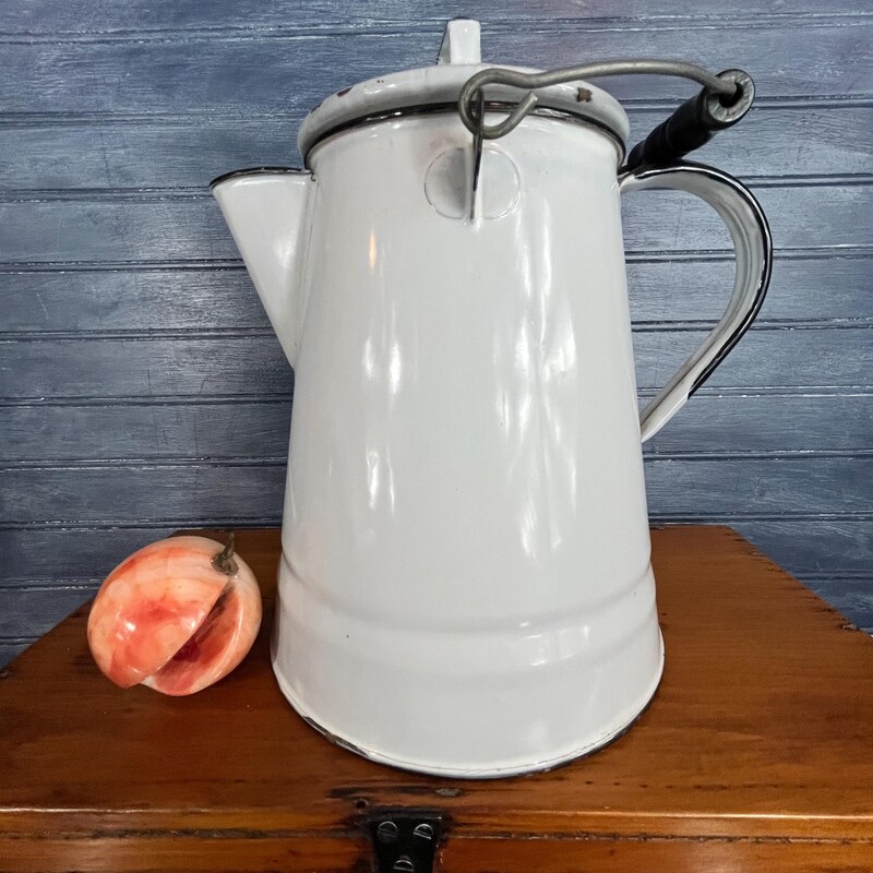 White Enamelware - Etsy