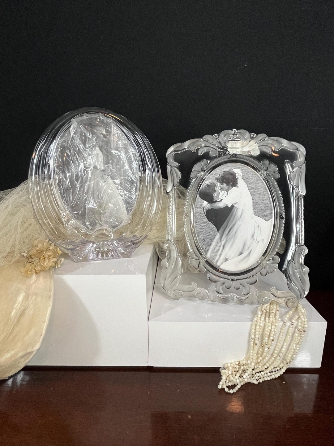 Choice of Mikasa Crystal Picture Frames - "princess" Rectangular Frame ...