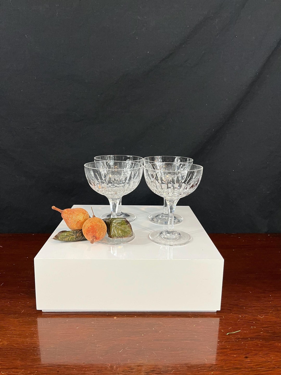 Set of 4 Stuart Crystal "monaco" Champagne Coupes - 4 1/2" - Vintage ...