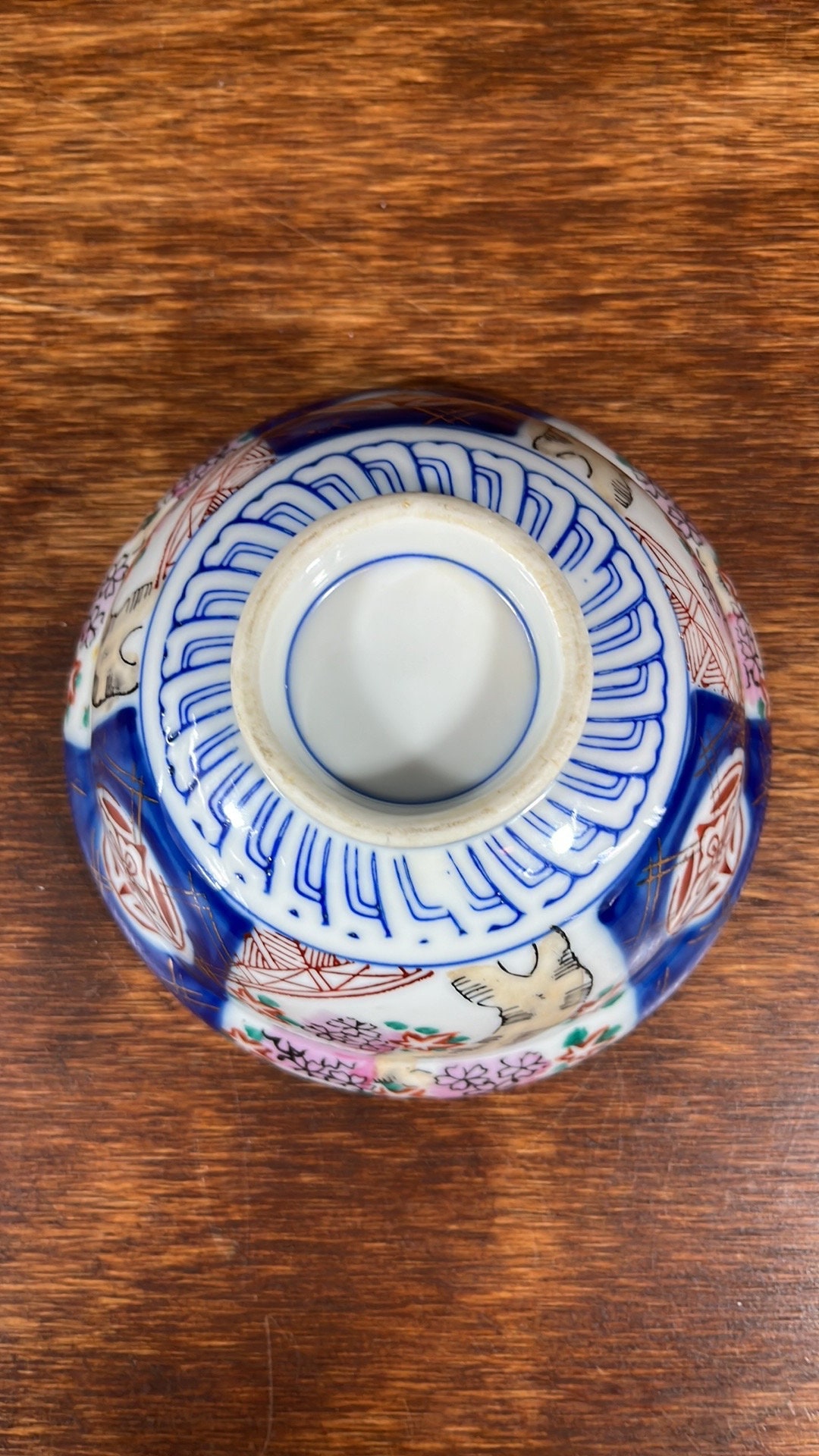 Antique Japanese Arita Hizen Porcelain Rice Bowl With Lid – Meiji ...