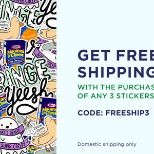 Yeesh Vinyl Die Cut Hand-lettered Typographic Big Mood Aesthetic ...