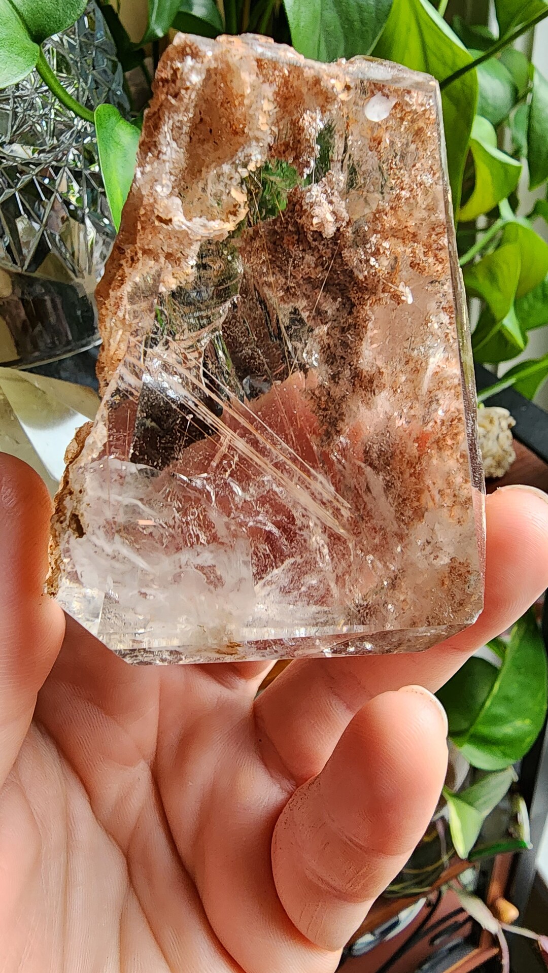Raw Rutile Garden Quartz Freeform - Etsy