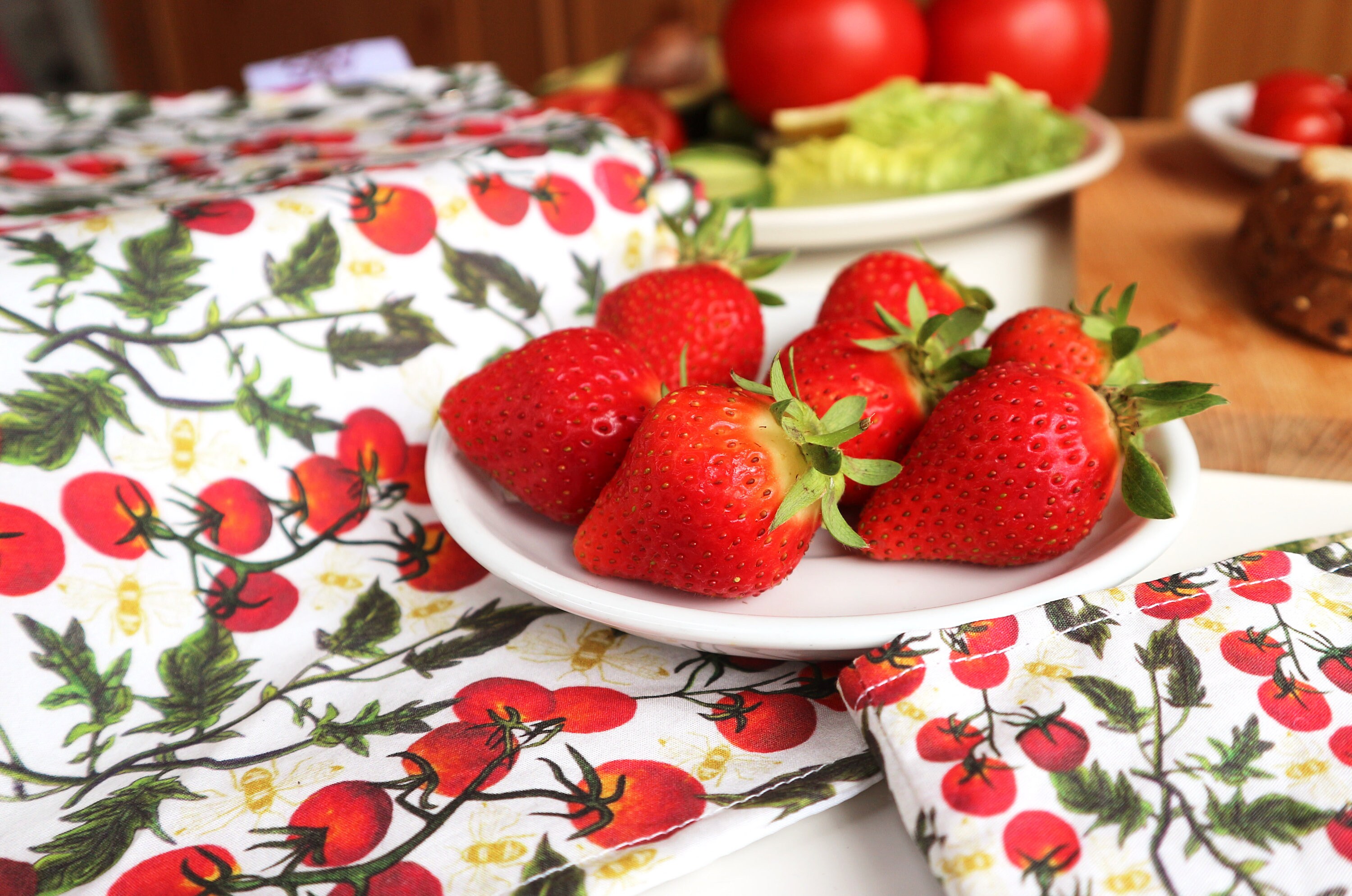 Reusable Sandwich Wrap - Fabric Food Wrapper - Washable Food Wrap - Eco ...