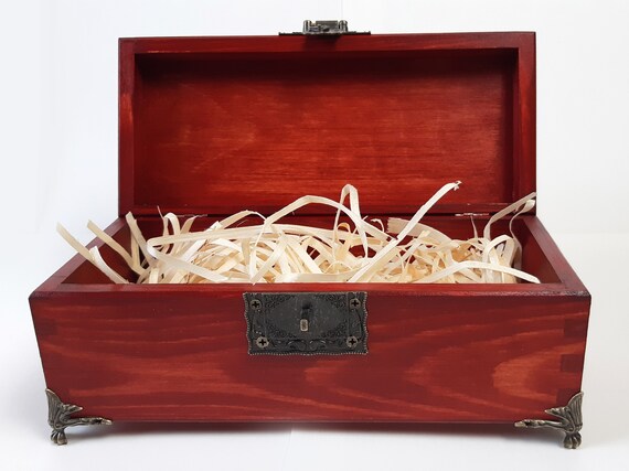 Hand Crafted Wooden Box Wooden Gift Box Pine Box Wooden | Etsy