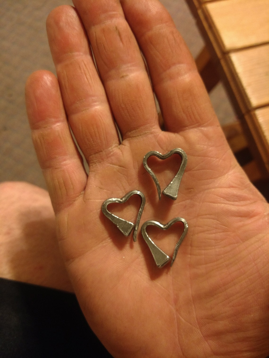 Horseshoe Nail Heart Pendant Horseshoe Nail Necklace - Etsy Horseshoe Nail Heart Pendant Horseshoe Nail Necklace - Etsy