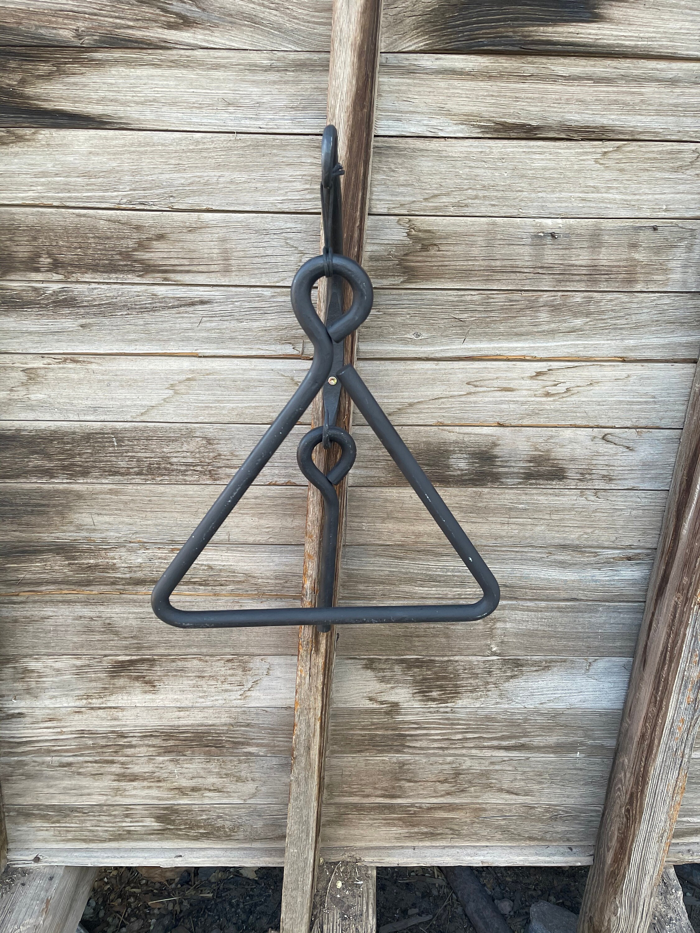 Hand Forged Dinner Bell - Etsy