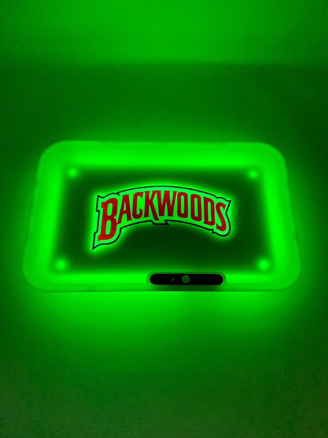 Yellow Backwoods LED Rolling Tray/ash Tray - Etsy