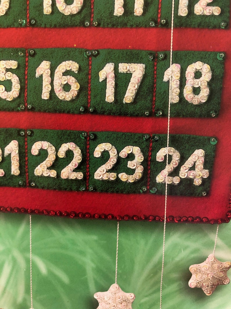 Let It Snow Advent Calendar - Etsy