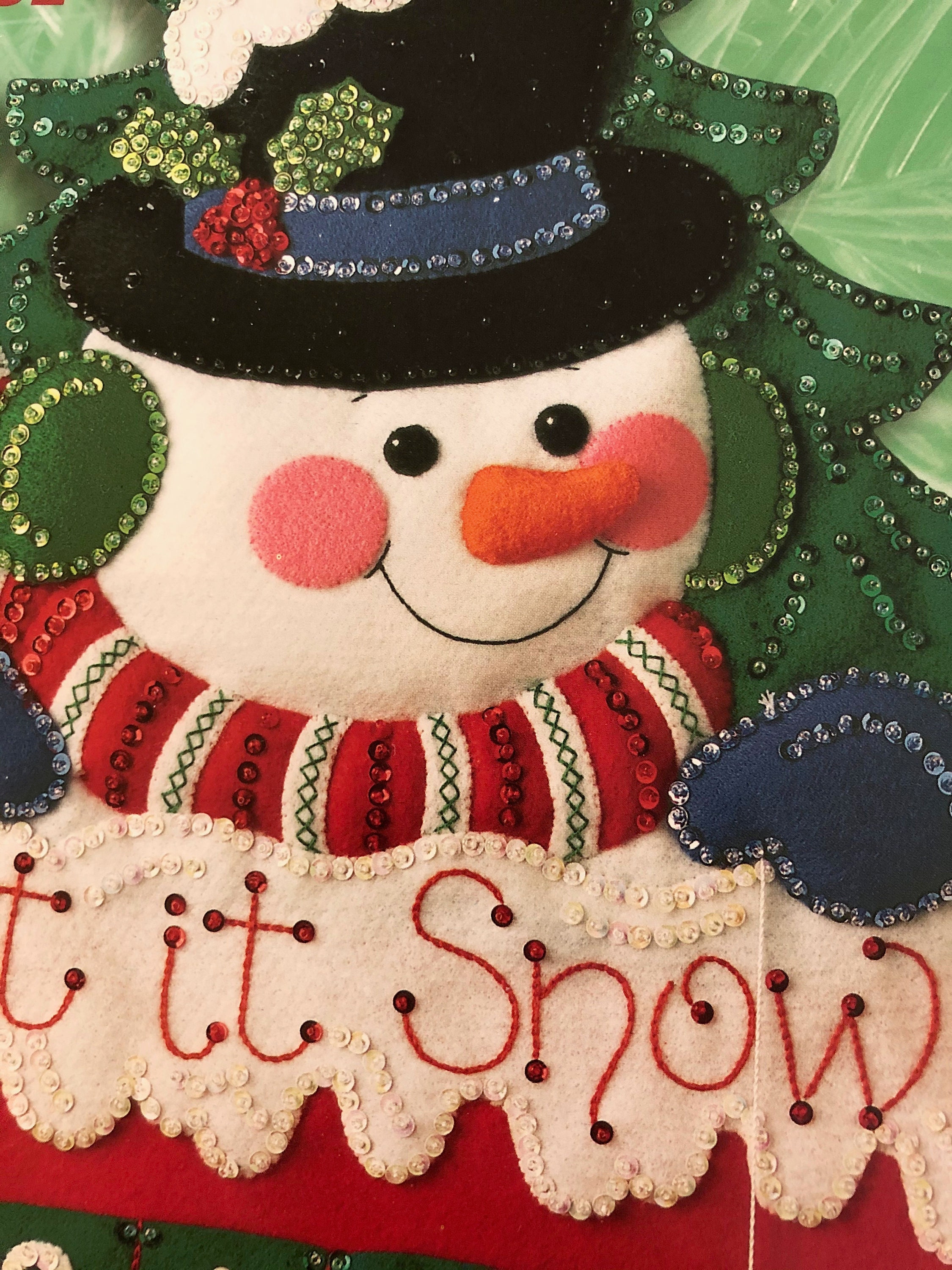 Let It Snow Advent Calendar - Etsy