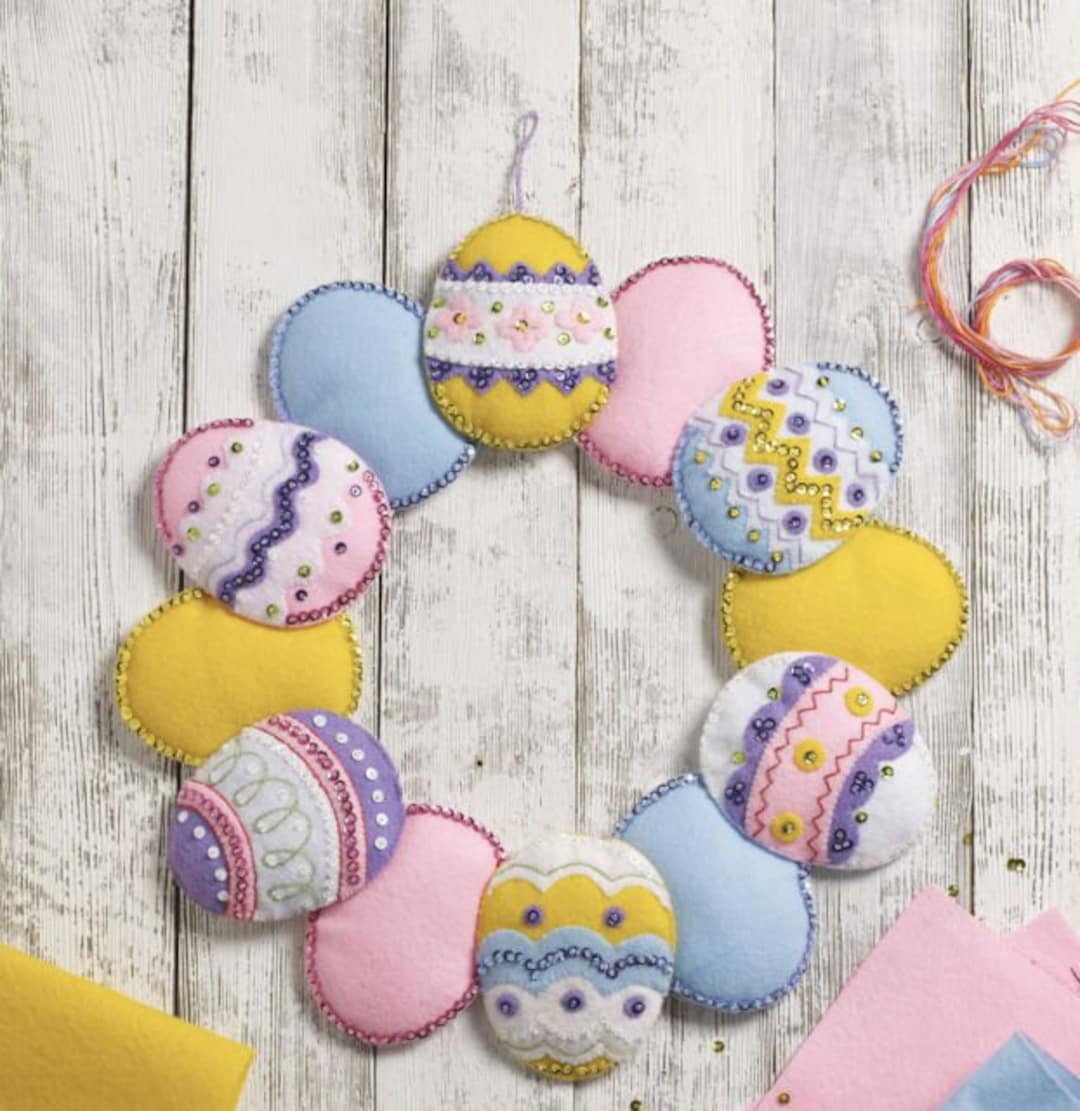 Easter Wreath - Etsy