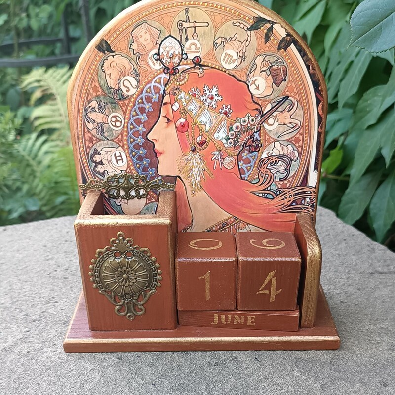 Block Calendar - Etsy