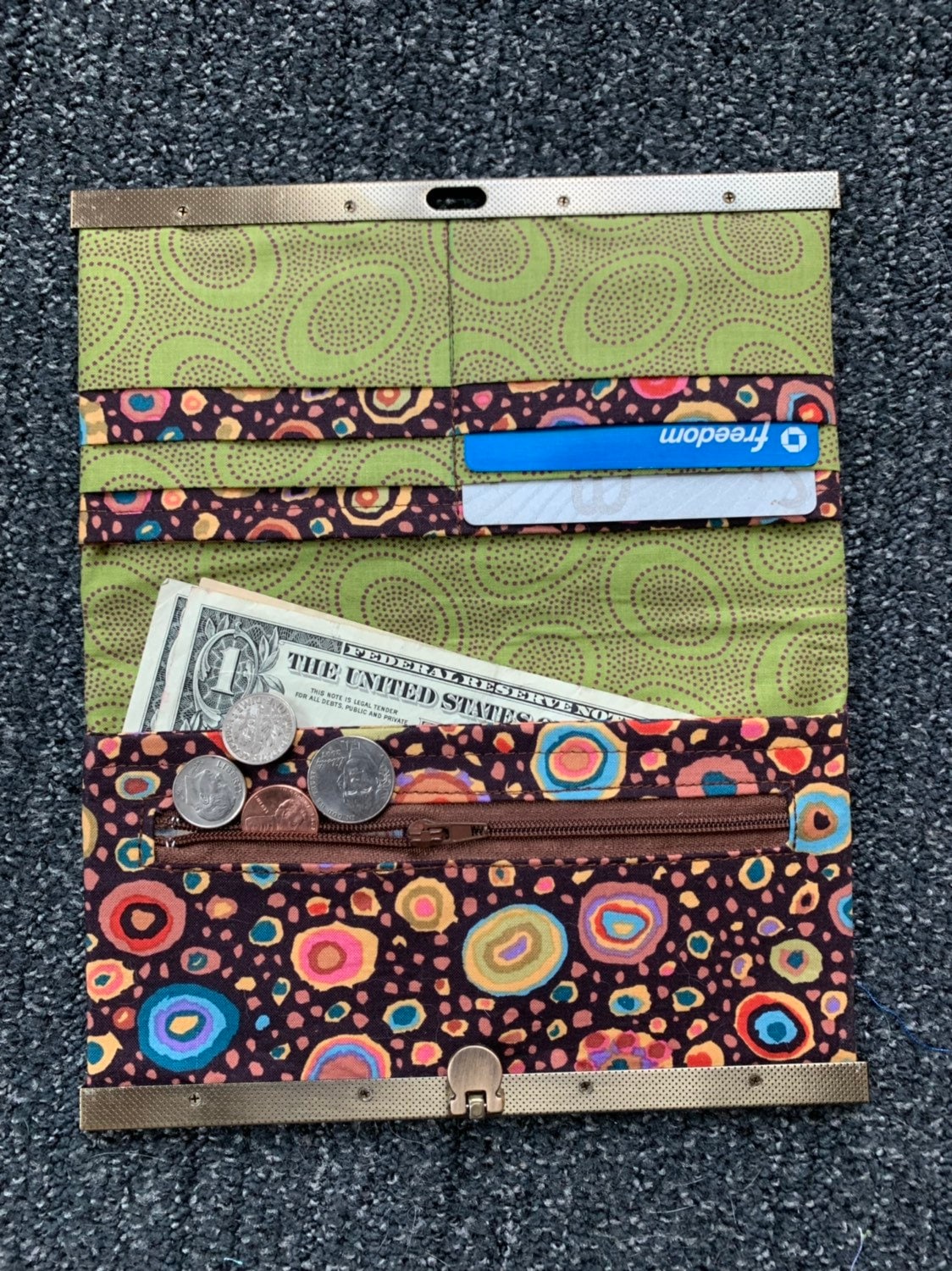 Tula Pink Diva Wallet Kaffe Fassett Diva Wallet Fabric | Etsy