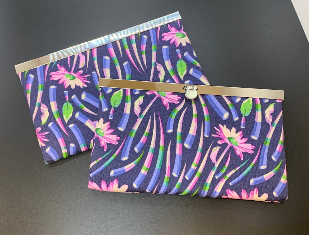 Women’s Wallet, Tula Pink Diva Wallet, Fabric Wallet Handmade, Fabric ...