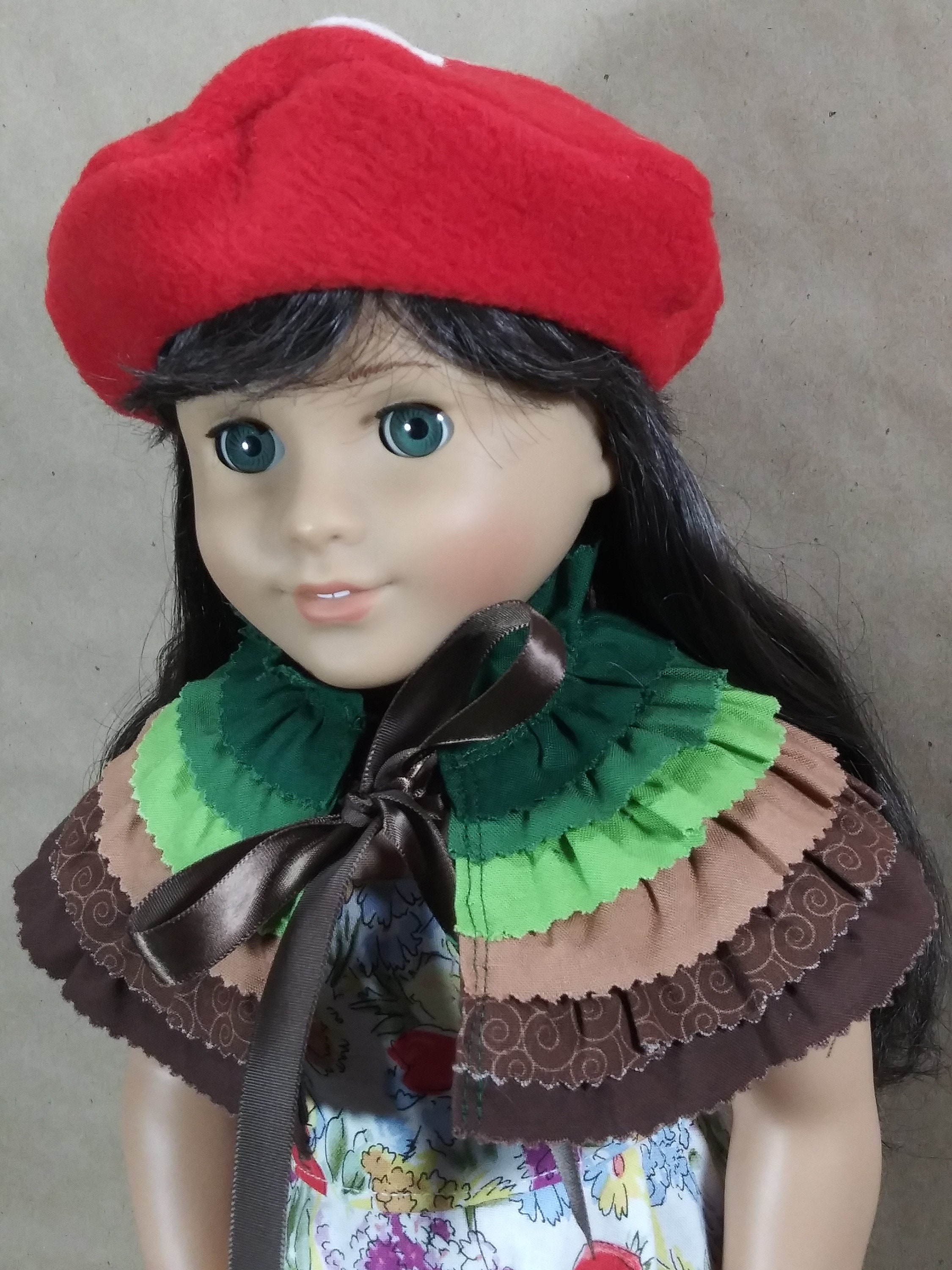 Mushroom Cap and Mossy Cape for 18 Inch Dolls | Etsy