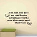 Mark Twain Quotes Wall Decal Library Poster Education Sign Office Study ...