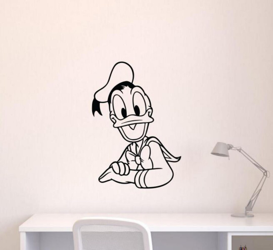 Donald Wall Decal Vinyl Sticker Wall Decor Children Poster Playroom ...