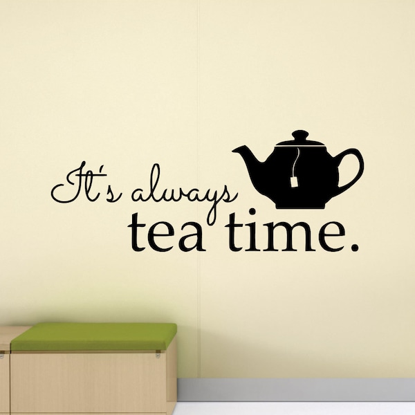 Time Wall Decal - Etsy
